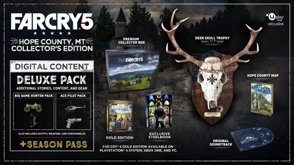 Far Cry 5 Hope County Collectors Edition - Xbox Muzeum