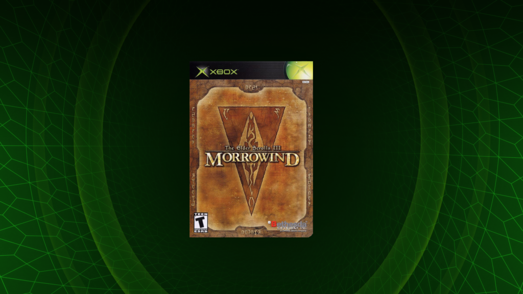 The Elder Scrolls III Morrowind - Xbox Muzeum